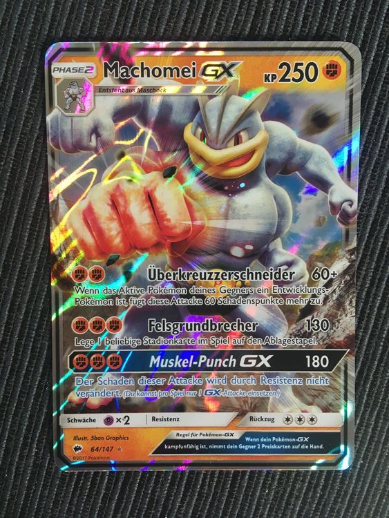 Pokemon Machomei GX Nacht in Flammen | Kaufen auf Ricardo