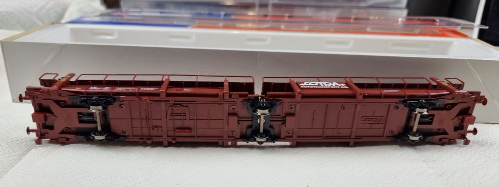 Roco 46751 Autotransportwagen Doppelstock H0 DC (Neu (gemäss ...