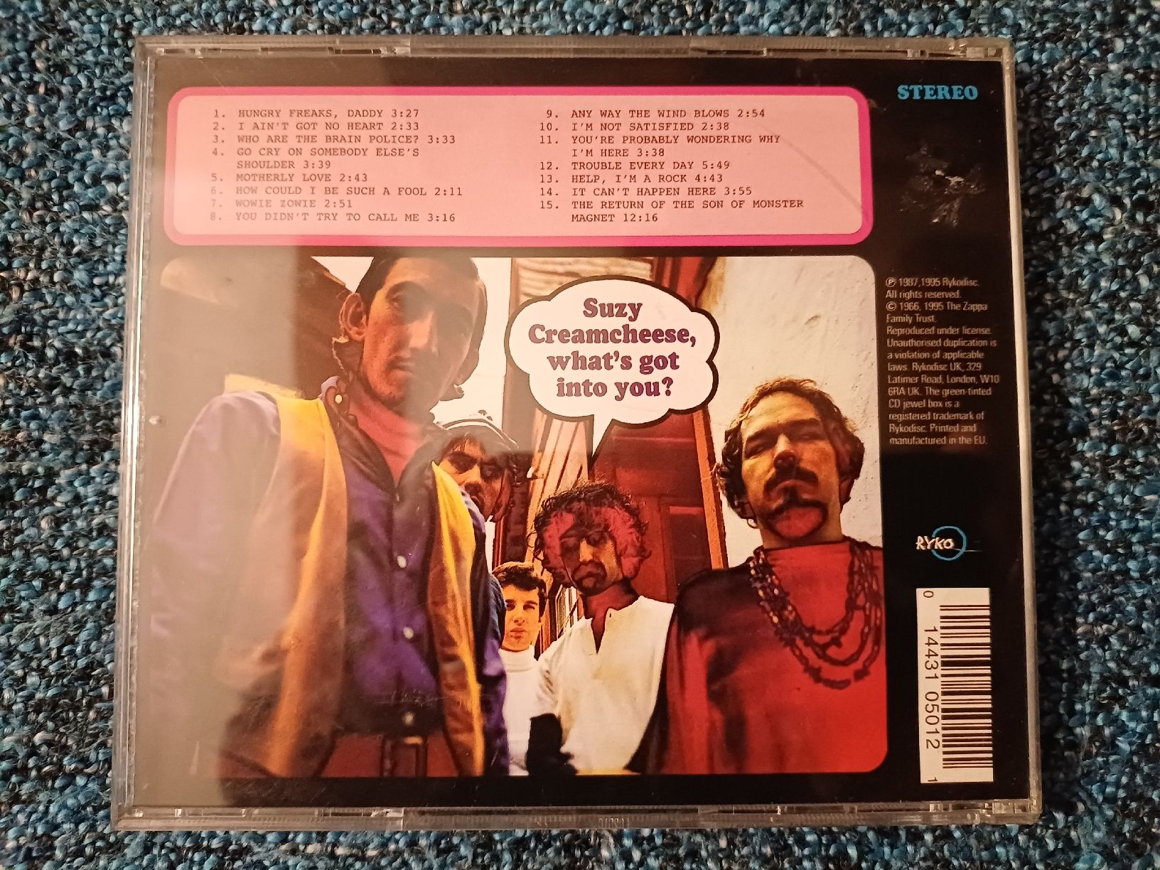 Frank Zappa/The Mothers of Invention "Freak Out" CD (D'occasion) à ...