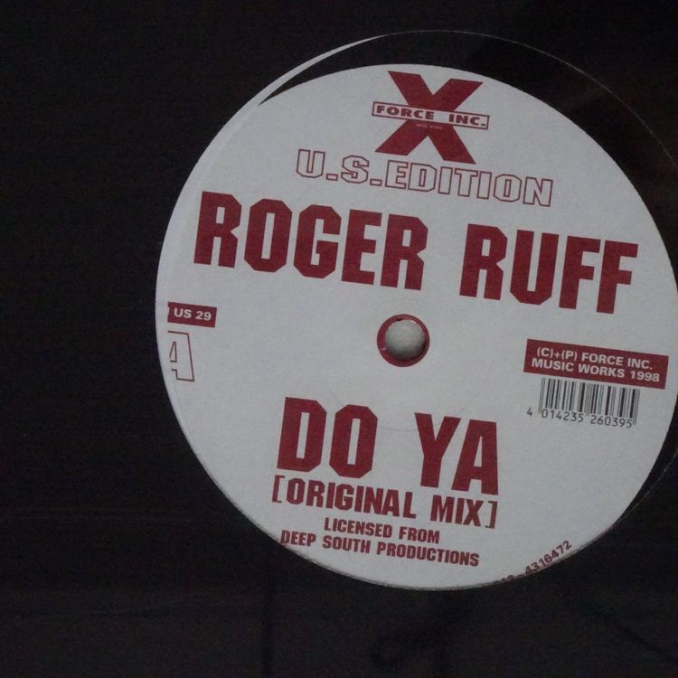 Roger Ruff - Do Ya - Very Rare Speed Garage Track 12" Maxi (Gebraucht ...