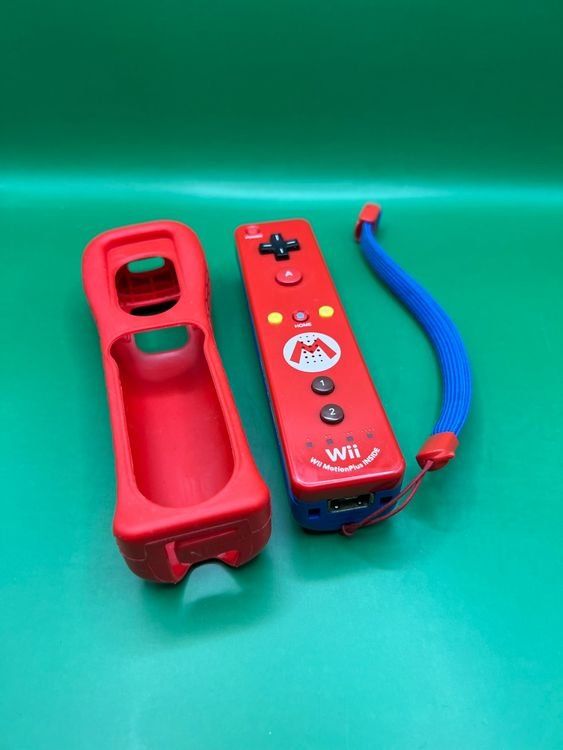Wii MotionPlus Inside Controller Mario Edition + Hülle (Gebraucht) in ...
