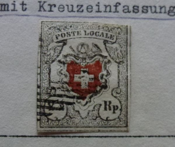 1850 Poste Locale ZNr 14I mit Befund | Kaufen auf Ricardo