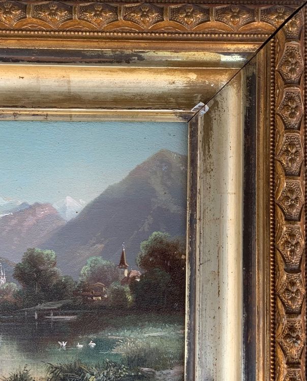 Veduten Gemälde mit schönem Ansicht &Beschriftet (Gebraucht) in Root für CHF 335 – mit Lieferung ...