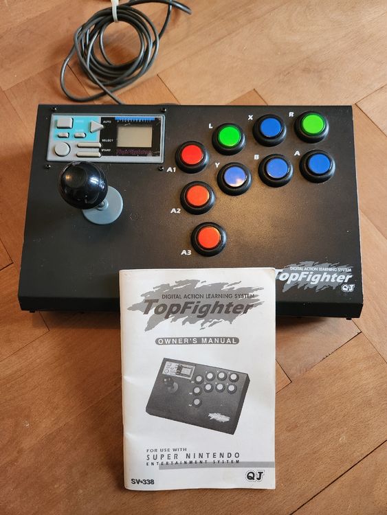 TopFighter Super Nintendo (SNES) Arcade Stick, Limited Edi. (Gebraucht ...