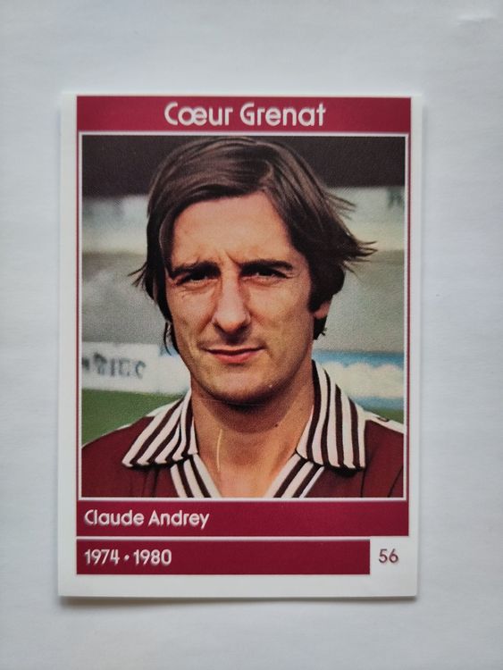 Autocollant coeur grenat (Servette) - Claude Andrey (Gebraucht) in ...