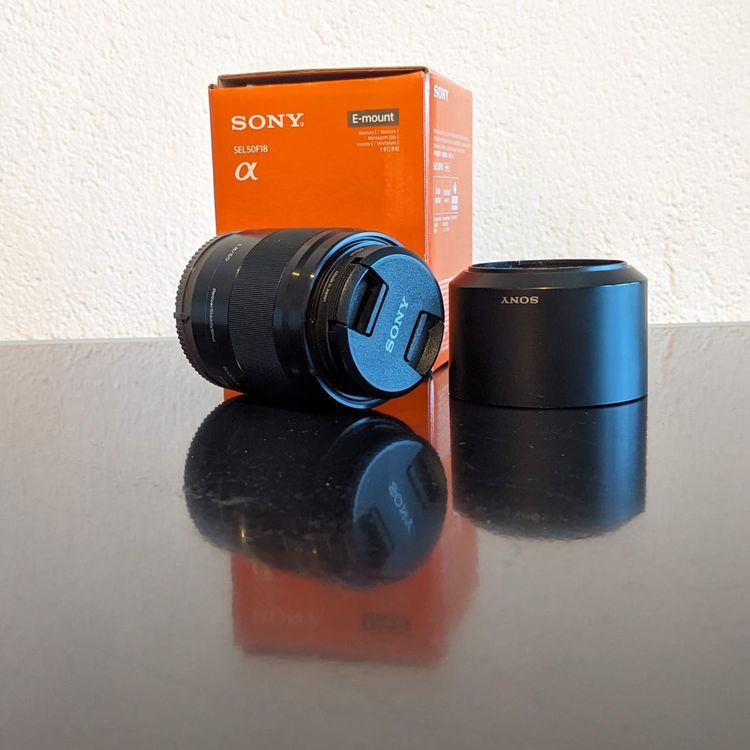 Sony E50 mm F1,8 OSS | SEL50F18 (Neu (gemäss Beschreibung)) in Thalwil ...