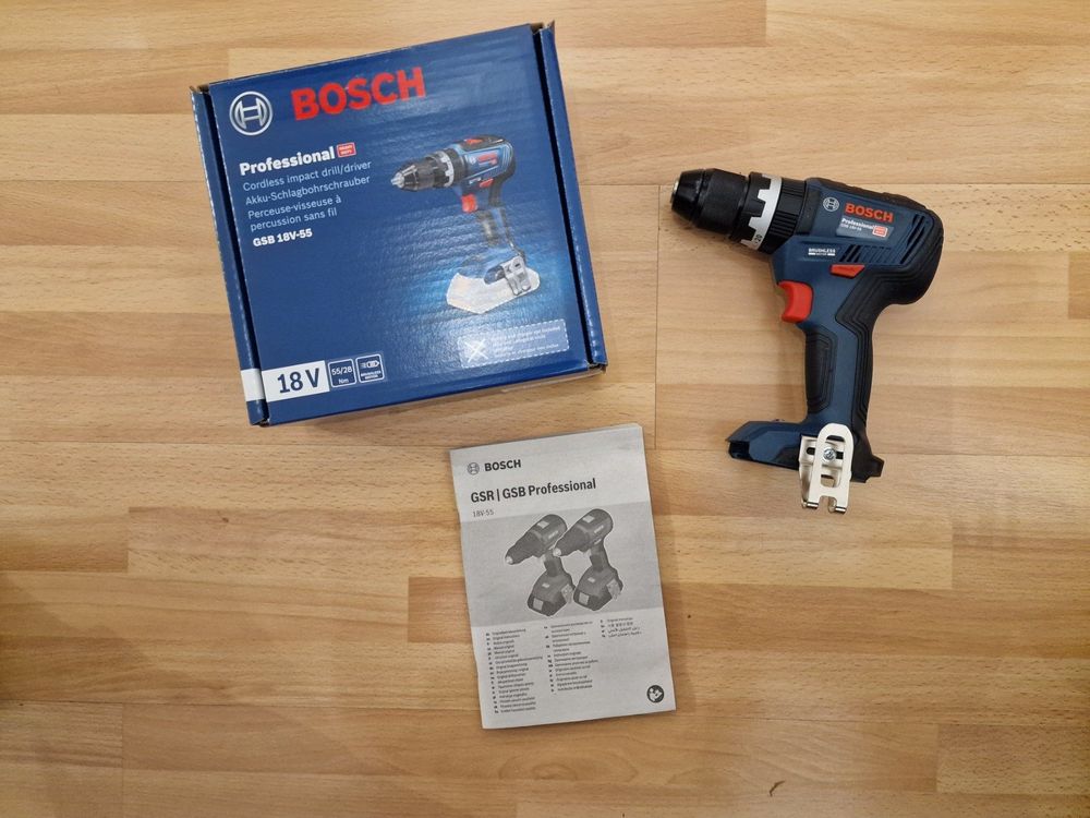 Bosch GSB 18V-55 Professional Akkuschlagschrauber (Neu und originalverpackt) in Buchrain für CHF ...