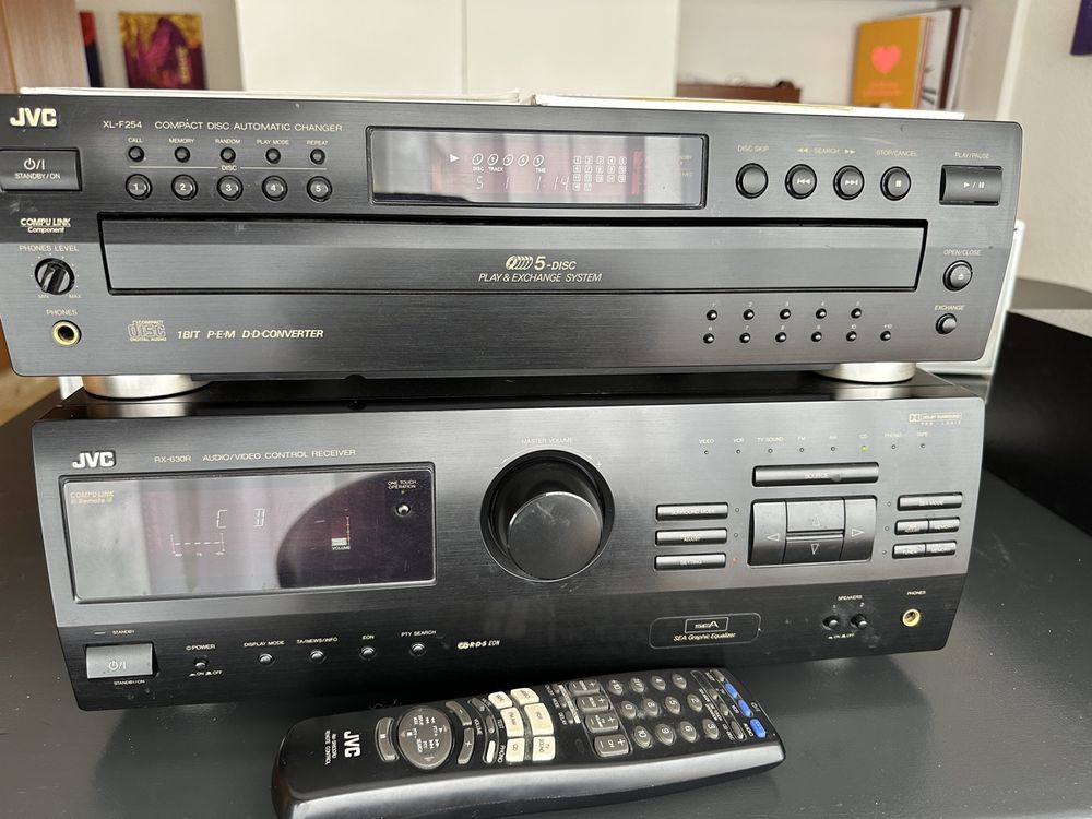 Receiver JVC mit CD Wechsler (Gebraucht) in Meggen für CHF 50 – nur Abholung auf Ricardo kaufen