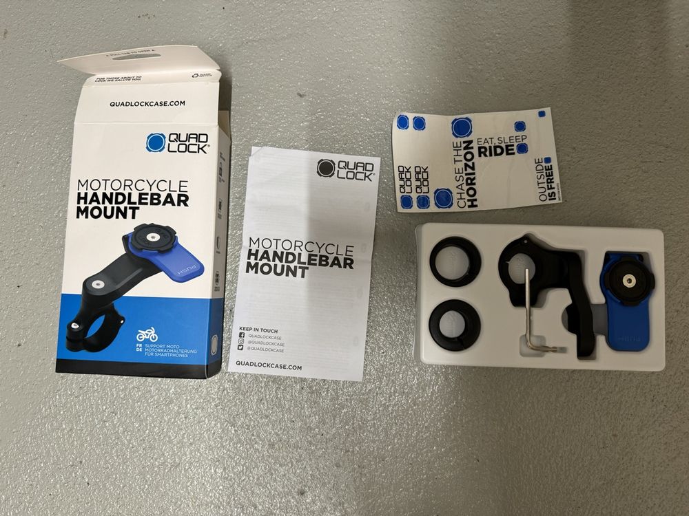 Quad Lock Motorcycle Mount | Kaufen auf Ricardo