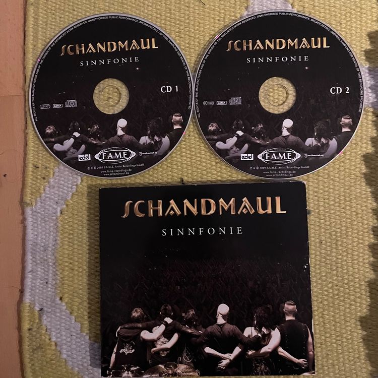 SCHANDMAUL-2CD SINNFONIE (DIGIPACK) | Kaufen auf Ricardo