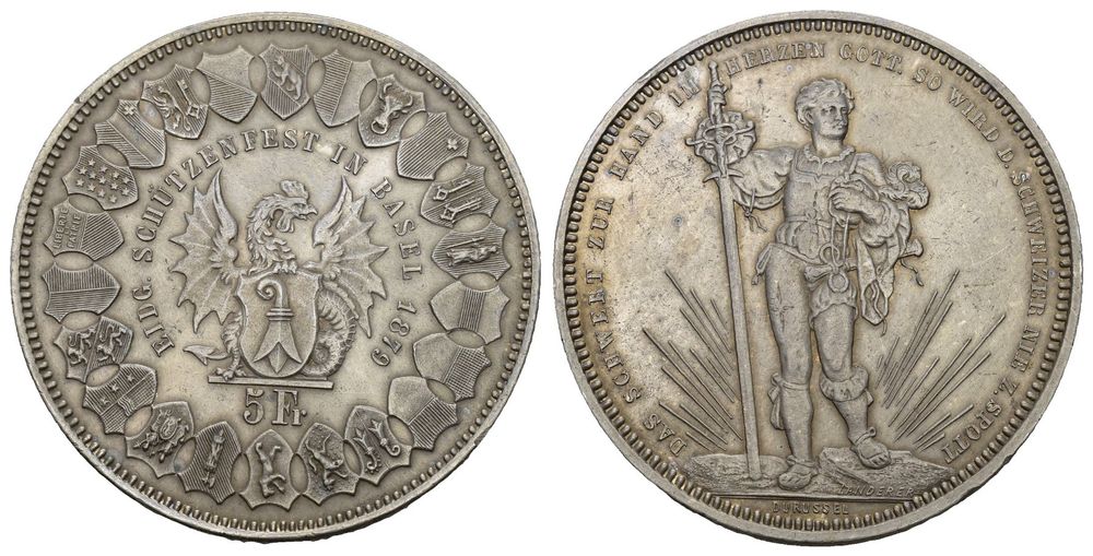 Eidgenössisches Schützenfest Basel 1879 | Kaufen auf Ricardo