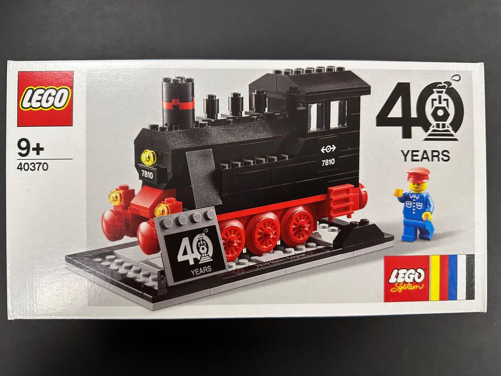 LEGO - Eisenbahn Set zum 40. Jubiläum von LEGO - 40370 (Neu und ...