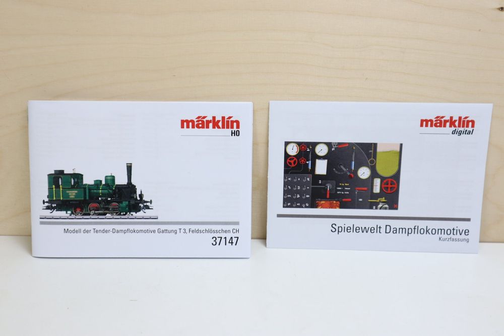 Märklin Feldschlösschen T3 Dampflok - MFX Digital 37147 (Gebraucht) in ...