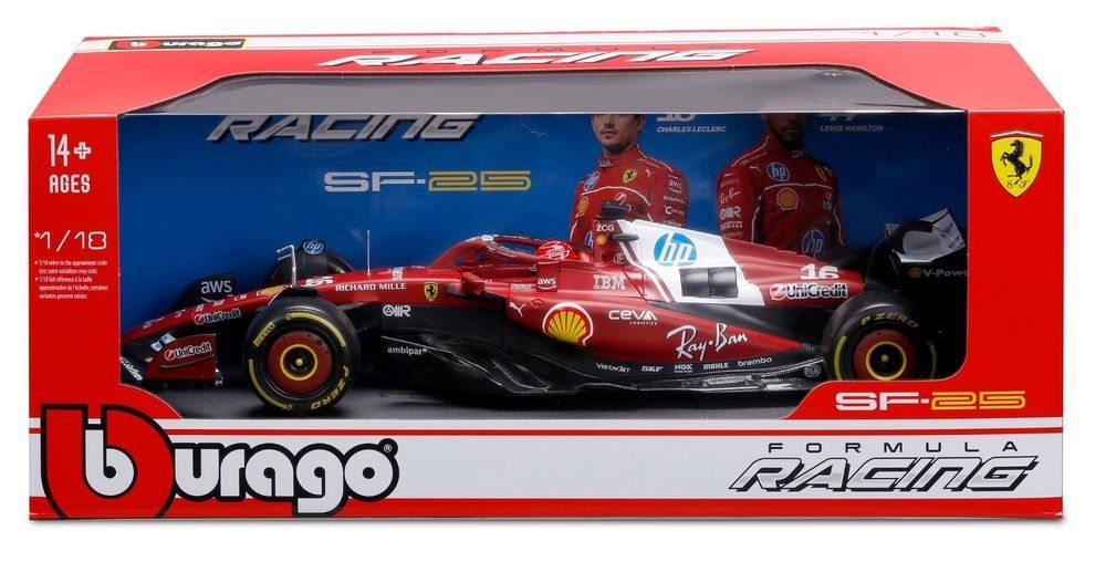 Ferrari F1 SF-25 1/18 Leclerc 2025 #16 Porto-Envoi Gratis ! (Neuf (Voir ...