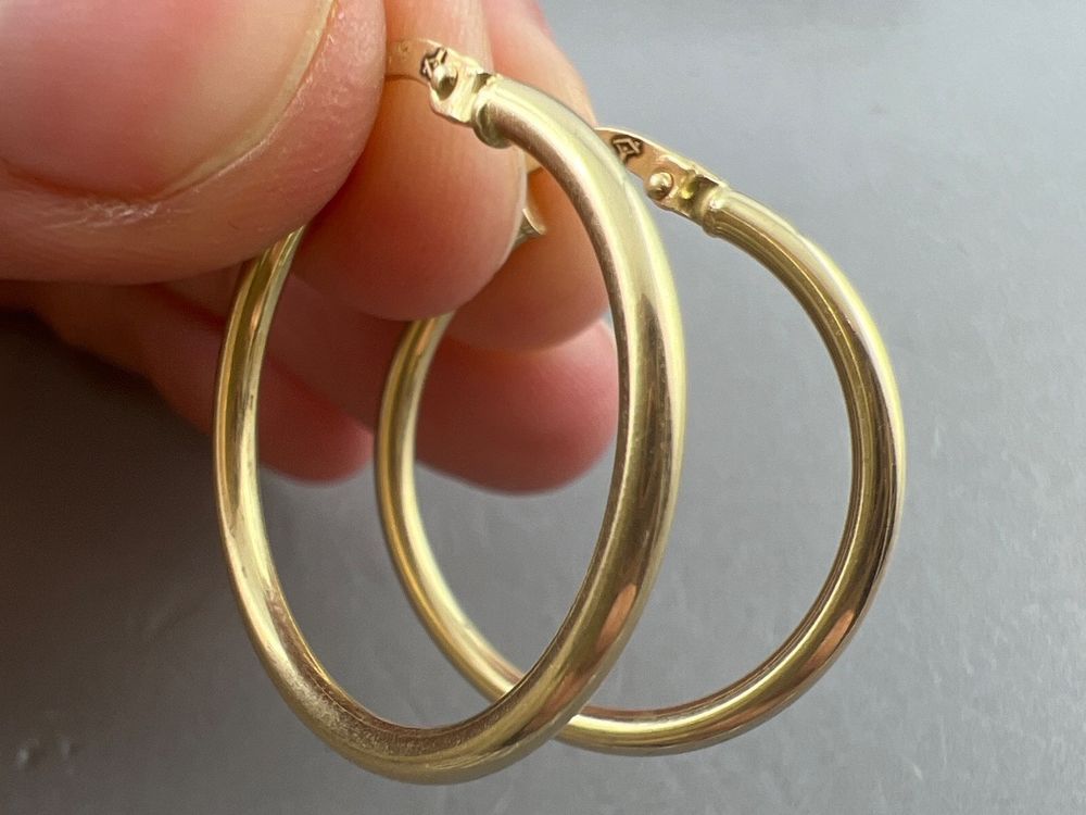 Creolen 585 Gold | Kaufen auf Ricardo