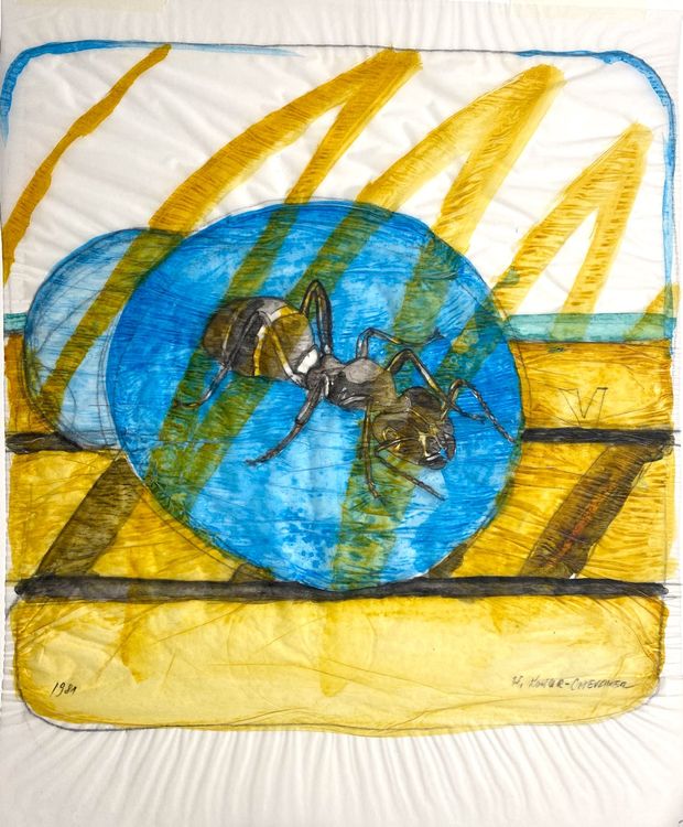 Walter Kohler-Chevalier Gouache 1981 | Kaufen auf Ricardo