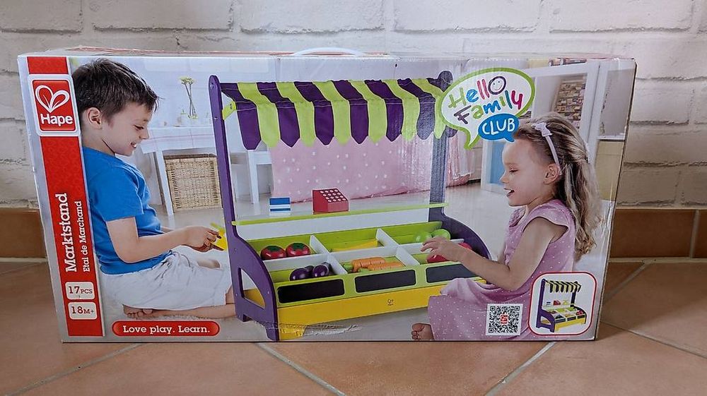Hape - Etale de marché - NEUVE - JAMAIS MONTÉ (Neuf avec emballage d ...