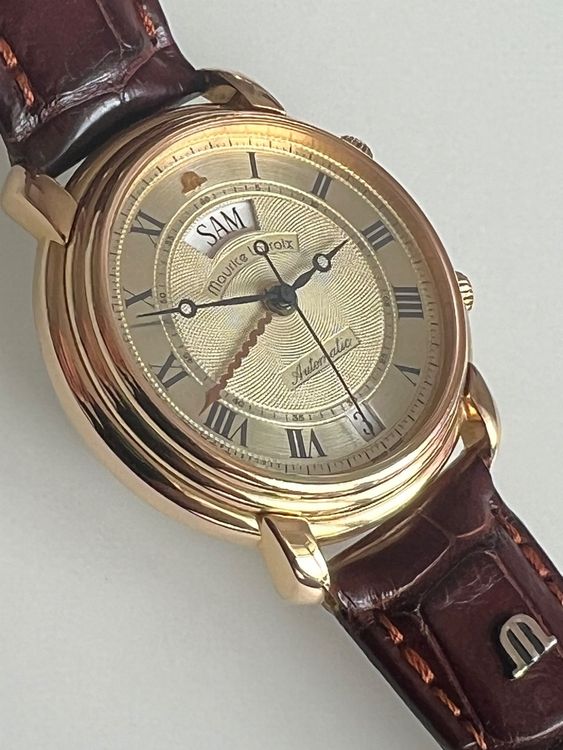 Maurice Lacroix Wecker 18K (750) Masterpiece Automatic 38mm (Gebraucht ...