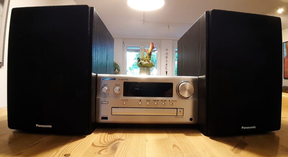 Stereoanlage Radio: Panasonic Micro HiFi System SC-PMX70B | Kaufen auf Ricardo