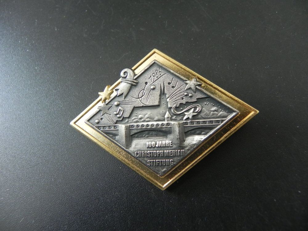 Abzeichen Basel 100 Jahre Christoph Merian Stiftung 1986 (Gebraucht) in ...