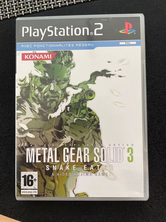 Metal Gear Solid 3 Snake Eater für PS2 (Gebraucht) in Belp für CHF 2 ...