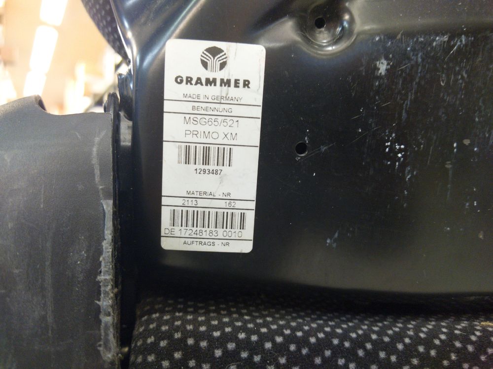 Grammer Msg65 Fahrersitz Kaufen Auf Ricardo