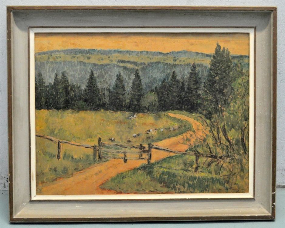 Tableau signé Octave Matthey (Antique) à Neuchâtel pour CHF 9 – avec livraison | Acheter sur Ricardo