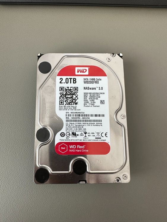Western Digital WD RED 2TB / NASware 3.0 | Kaufen auf Ricardo