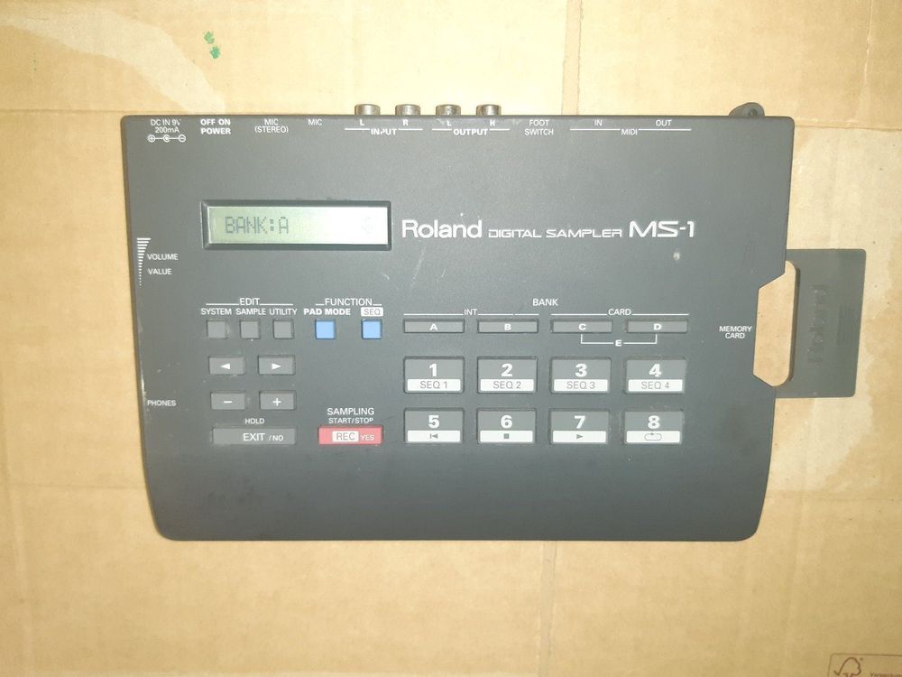 Roland MS-1 Digital Sampler | Kaufen auf Ricardo
