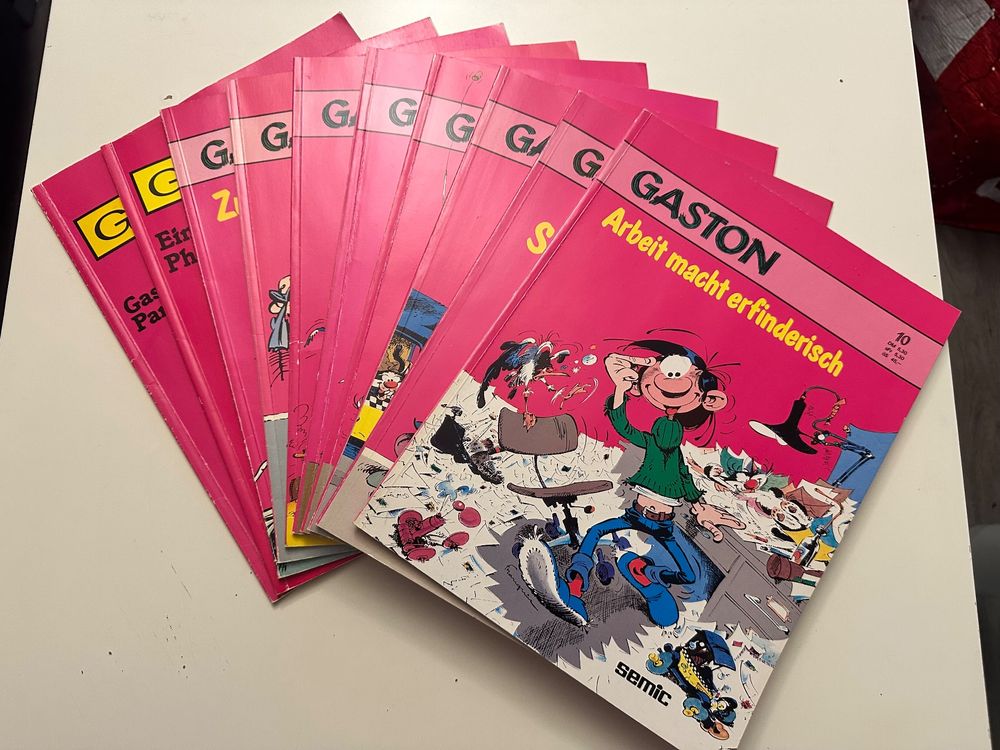 10er Set GASTON BAND 1 - 10 (Gebraucht) in Münsingen für CHF 60 – mit ...