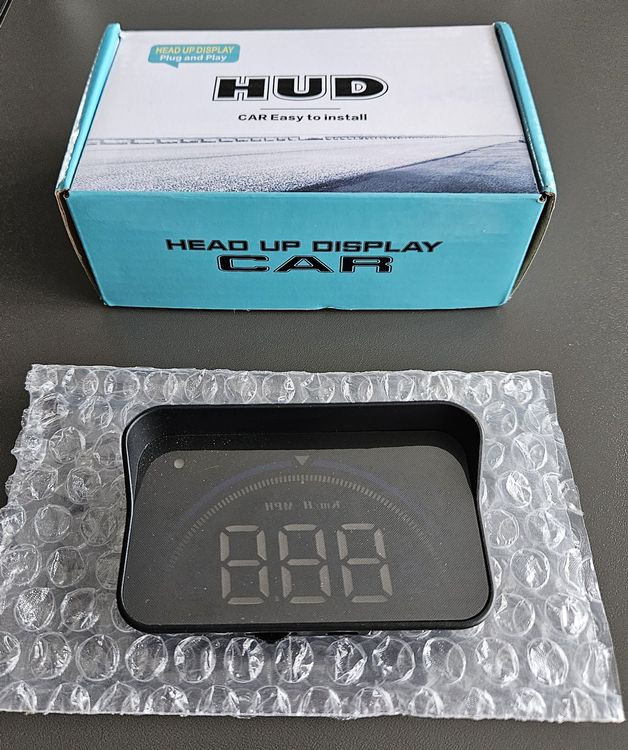 Head Up Dsplay HUD via ODB2 Anschluss | Acheter sur Ricardo