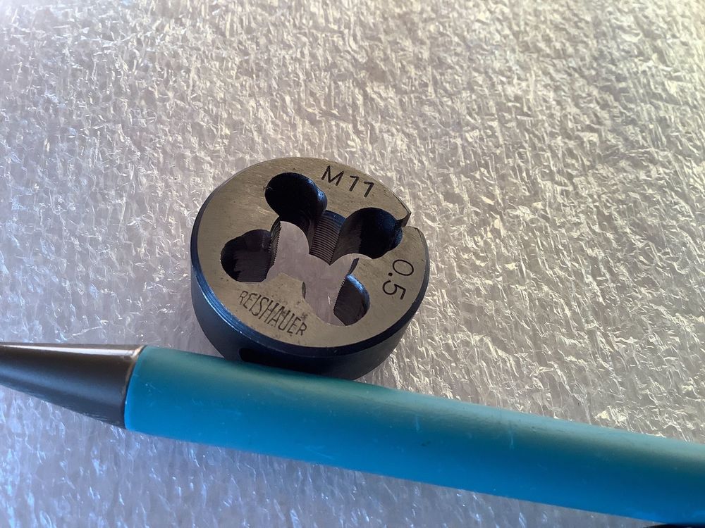 M11 x 0.5 Schneideisen Filière, unbenutzt von REISHAUER (Neu (gemäss Beschreibung)) in Widnau ...
