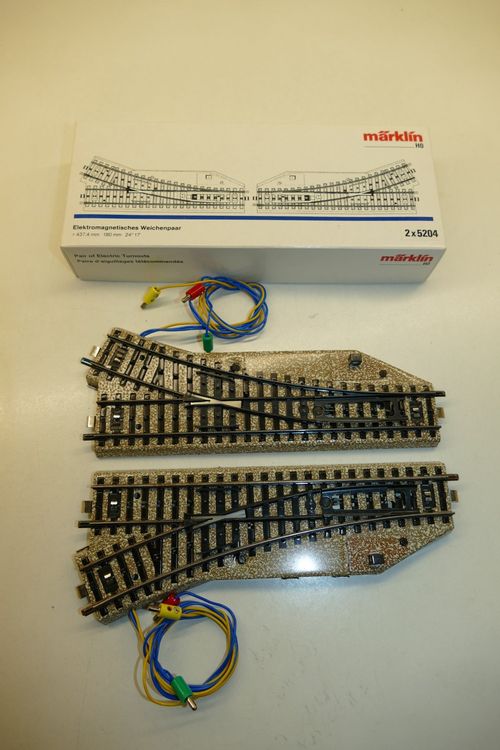 Märklin H0: M-Gleis Weichenpaar Einheit 13 (Neu (gemäss Beschreibung)) in Niederhasli für CHF 22 ...