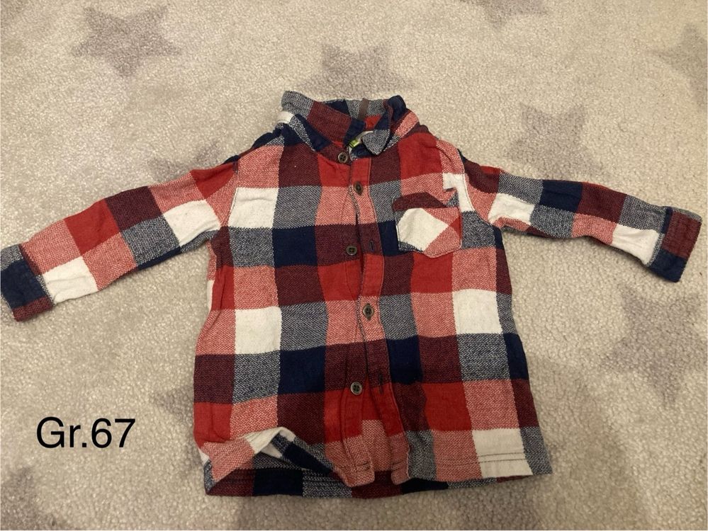 👶🏻 Kariertes Hemd Grösse 67 - Perfekt für den Herbst! (Gebraucht) in ...