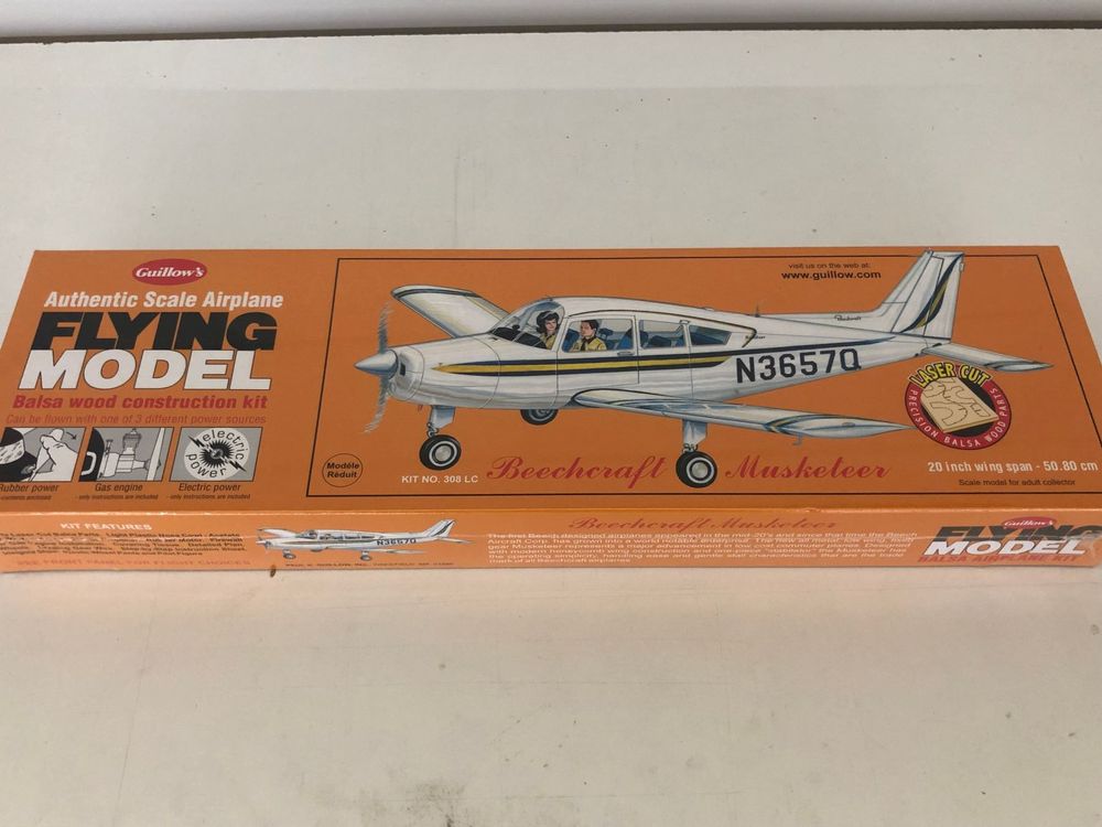 Guillow Musketeer Lasercut / Nr. 308LC (Neu und originalverpackt) in ...