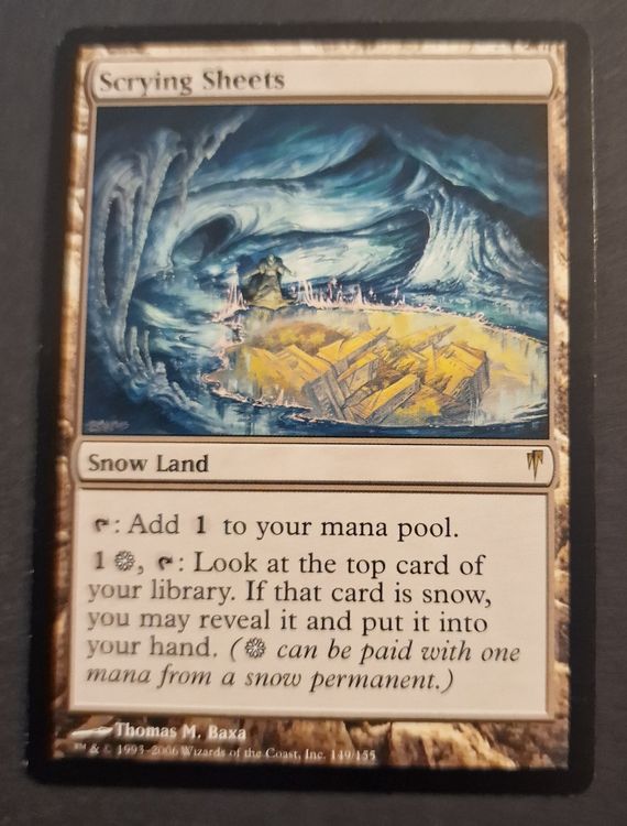 Scrying Sheets, Magic the Gathering (Gebraucht) in Hochdorf für CHF 1.5 ...