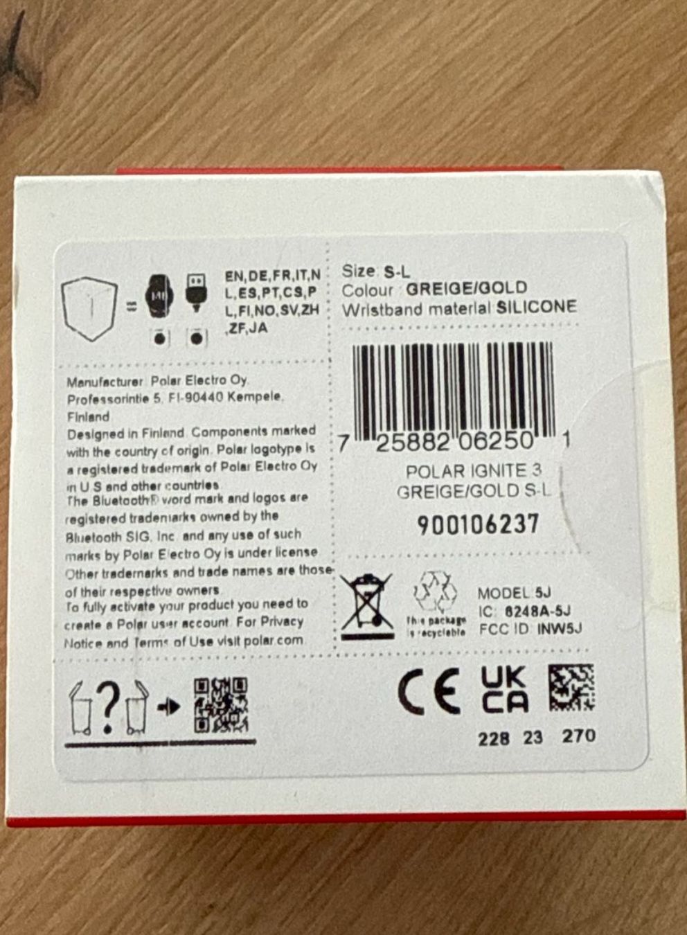 POLAR Ignite 3 Fitness Watch gym fit 💪 Uhr tracker running (Gebraucht ...