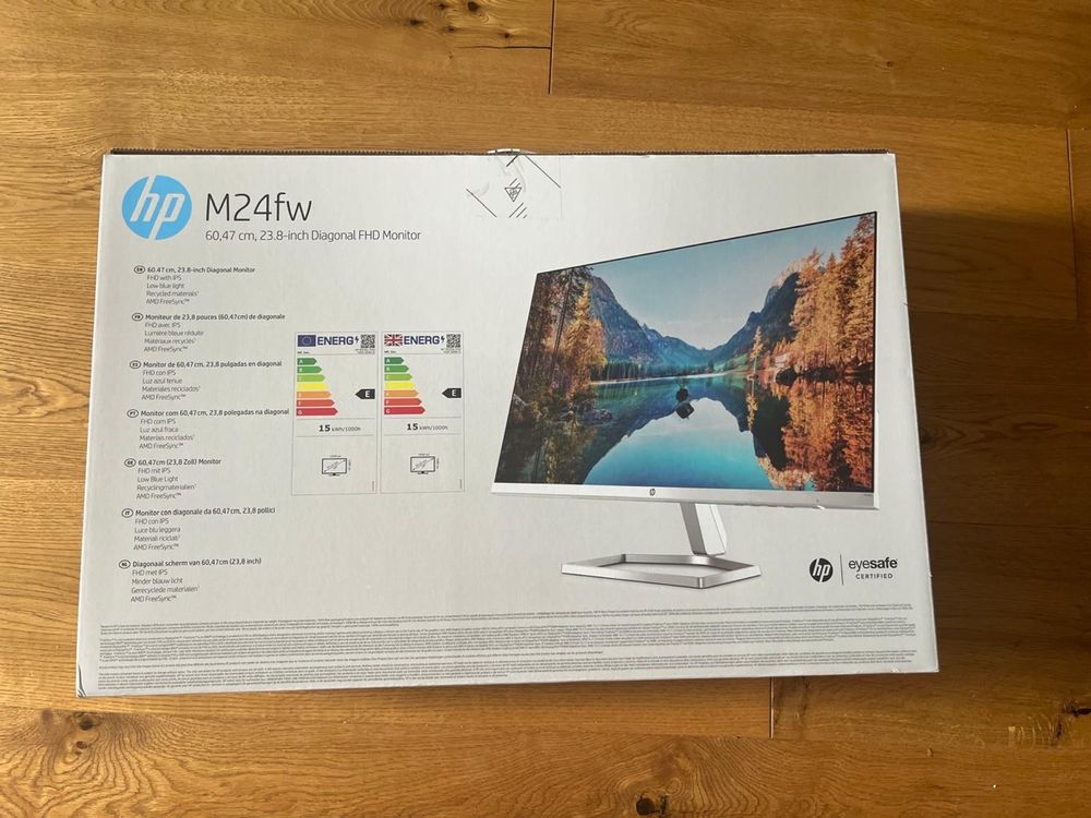 HP M24fw 23.8-inch FHD Monitor (Neu und originalverpackt) in Neuchatel für CHF 90 – nur Abholung ...