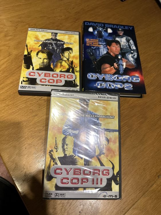 Cyborg Cop 1-3 DVD Hartbox komplett | Kaufen auf Ricardo
