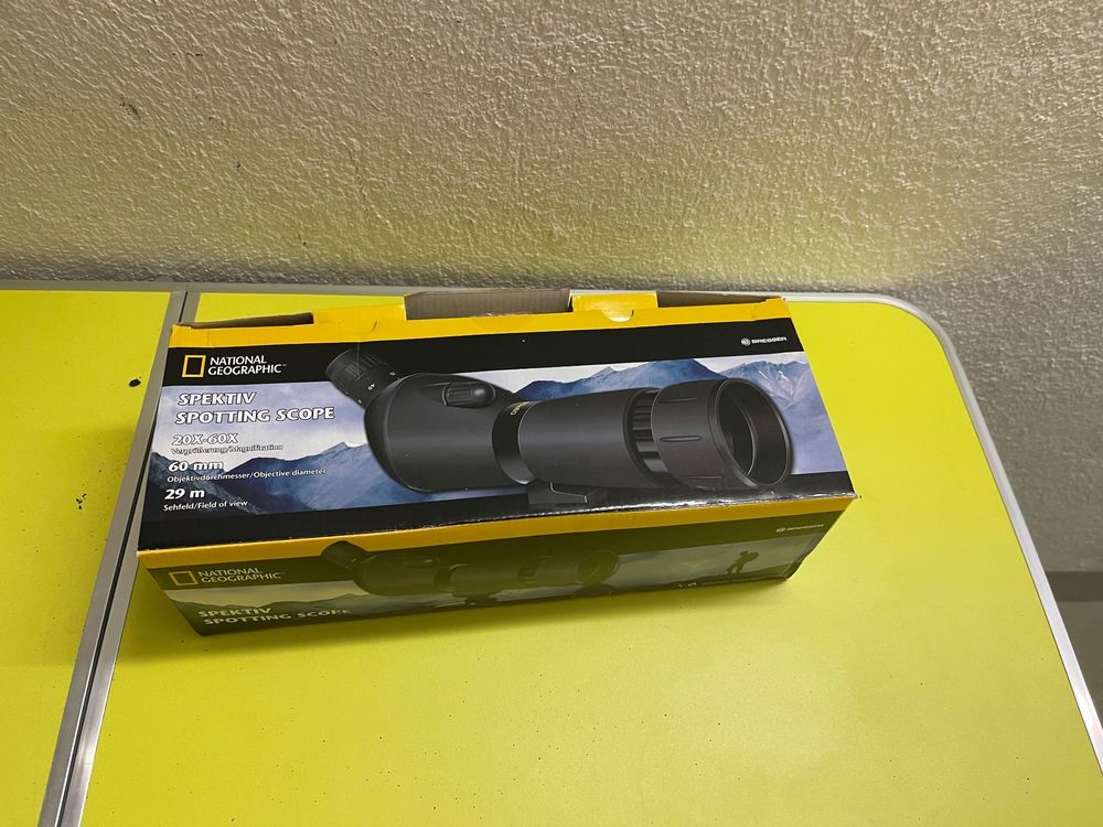 National Geographic 20-60 x 60 Spotting Scope_Kamera Nr(17) (Gebraucht) in Effretikon für CHF 21 ...
