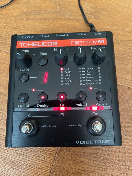 TC Helicon VoiceTone Harmony-M Keyboard FX (Gebraucht) in Sursee für CHF 50 – mit Lieferung auf ...