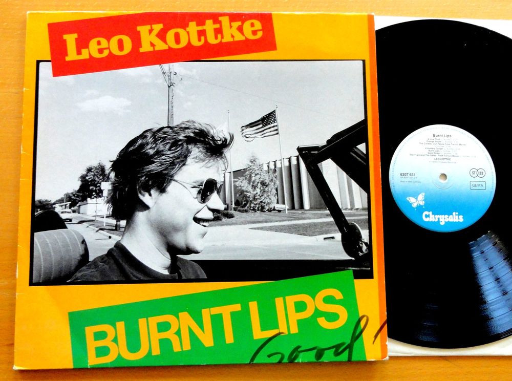 LP LEO KOTTKE burnt lips CHRYSALIS 1978 FOLK ROCK (Gebraucht) in ...