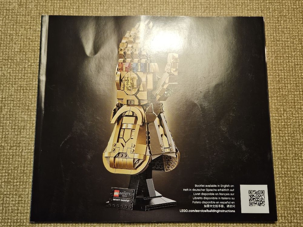 LEGO Infinity Gauntlet 76191 - neuwertig (Gebraucht) in Kerzers für CHF ...