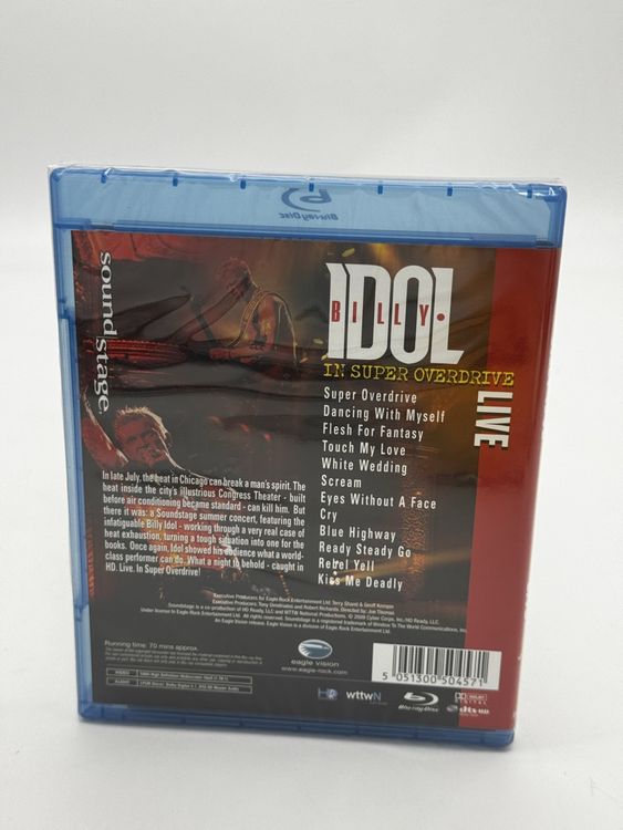 Billy Idol – In Super Overdrive Live Blu-ray OVP (Neu und ...