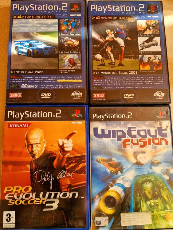 4 jeux ps2 (Gebraucht) in Undervelier für CHF 12 – mit Lieferung auf Ricardo kaufen