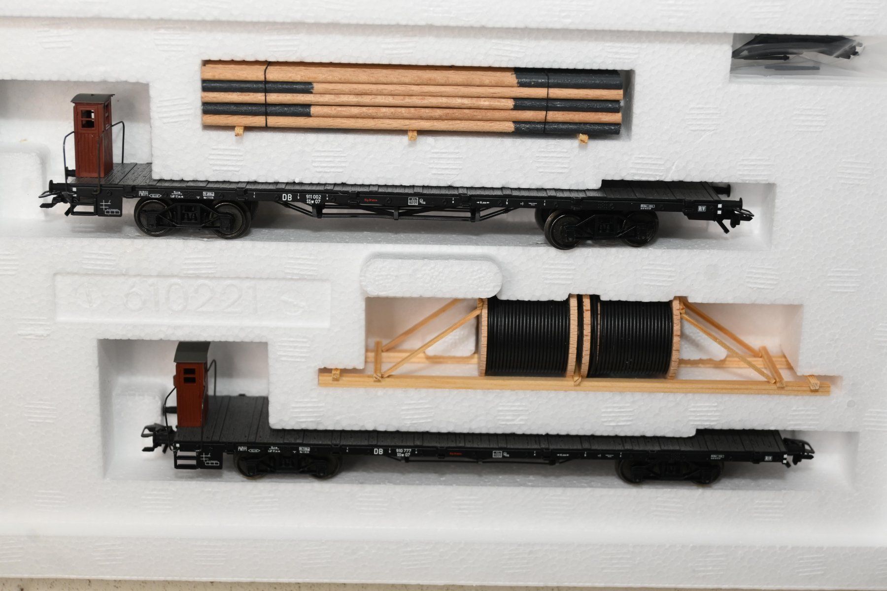 Trix 24041 Telegraph Transport Set HO/DC mit OVP Top Zustand (Gebraucht ...