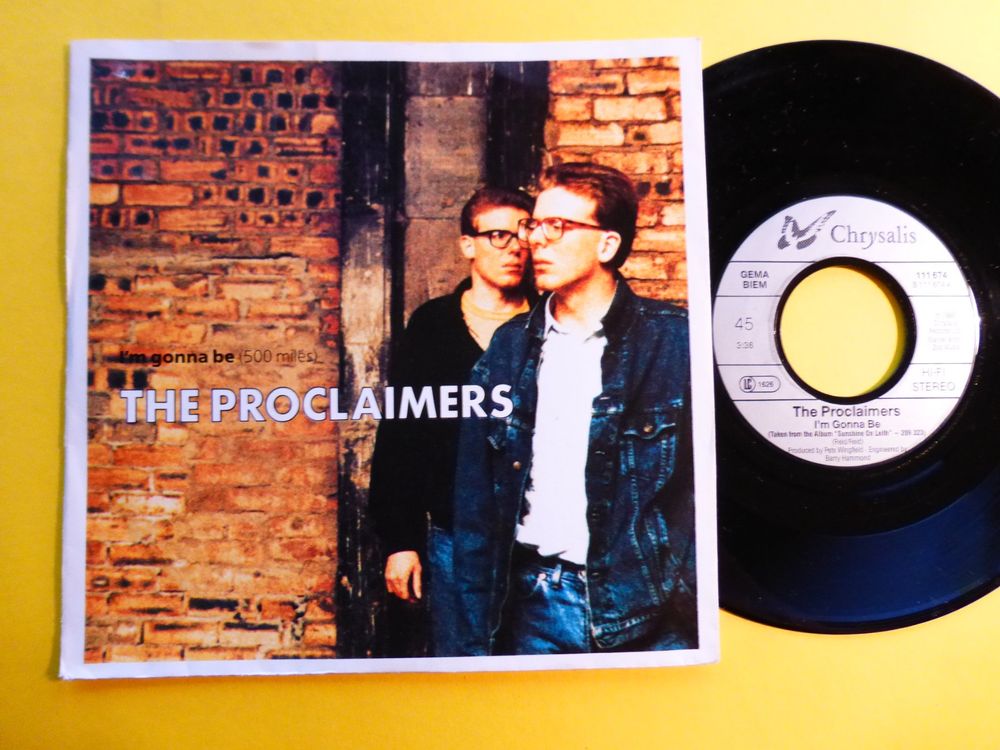 THE PROCLAIMERS 7" I'M GOTTA BE (500 MILES) (Gebraucht) in Zürich für CHF 15 – mit Lieferung auf ...