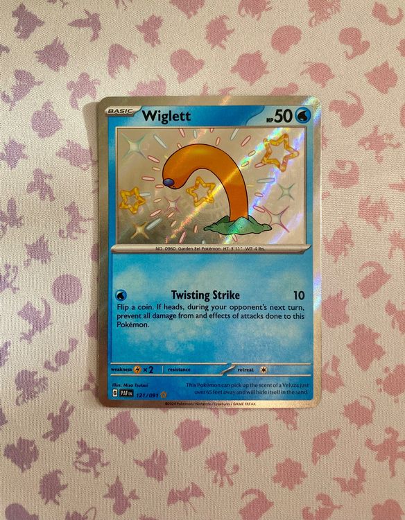 Pokemon Paldean Fates Wiglett EN (Neu (gemäss Beschreibung)) in Grabs ...