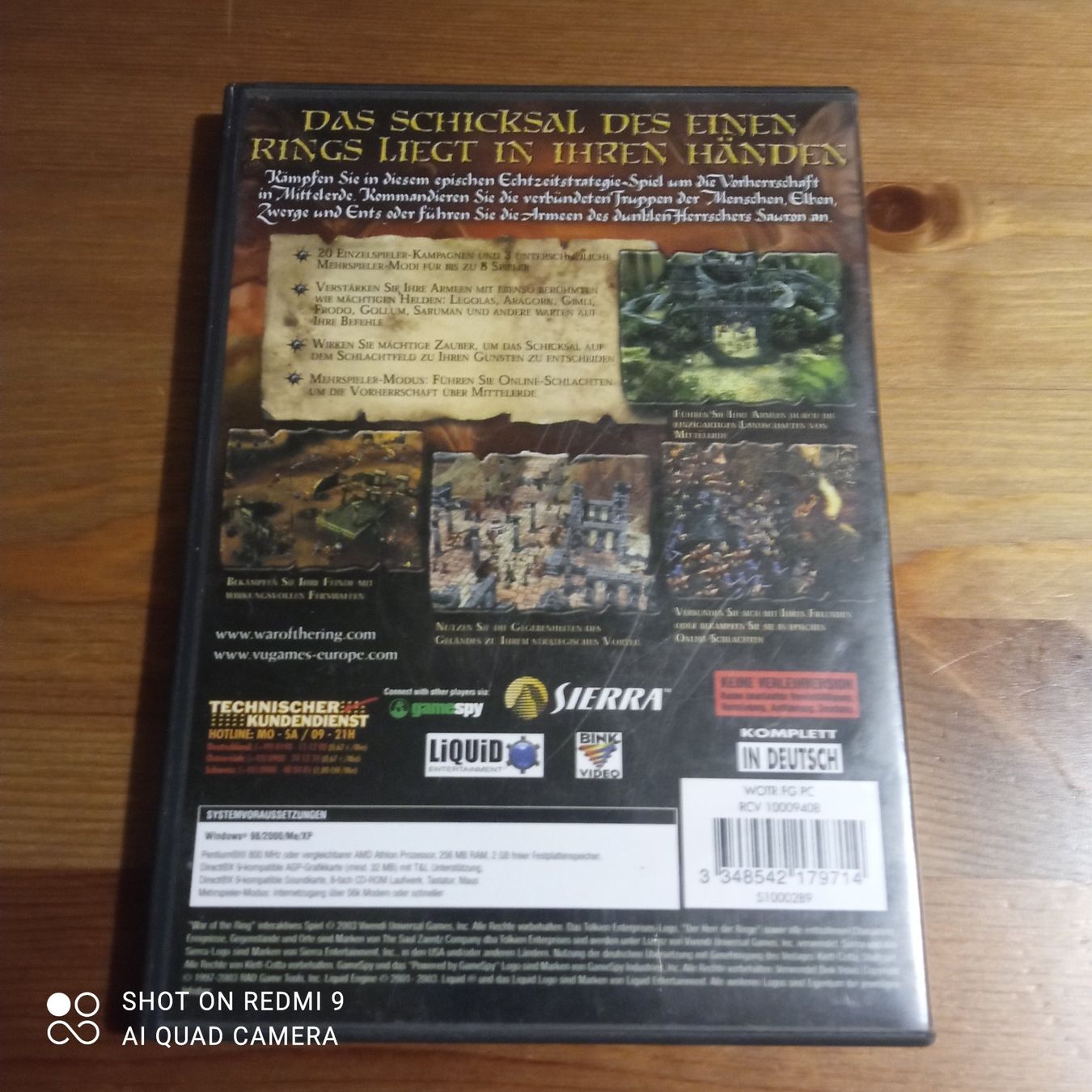 Herr der Ringe: War of the Ring - PC Game Klassiker! (Gebraucht) in ...