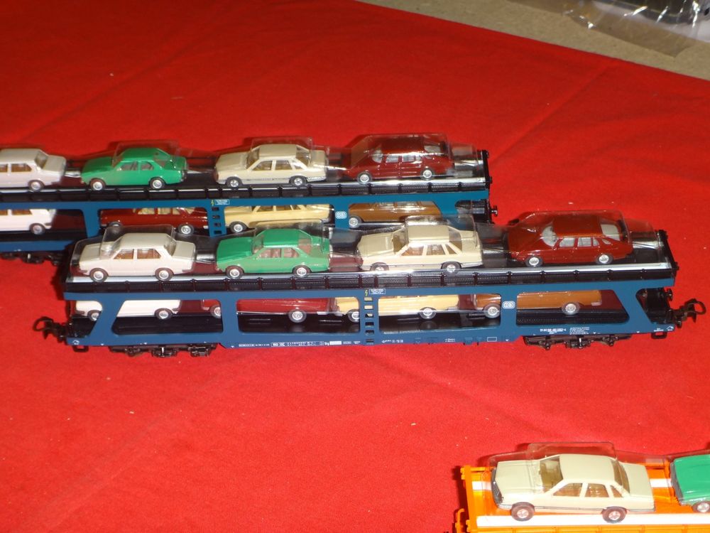 Märklin : 4 Autotransportwagen 4174, 4234 ,HO ,Fabrikneu | Kaufen auf ...